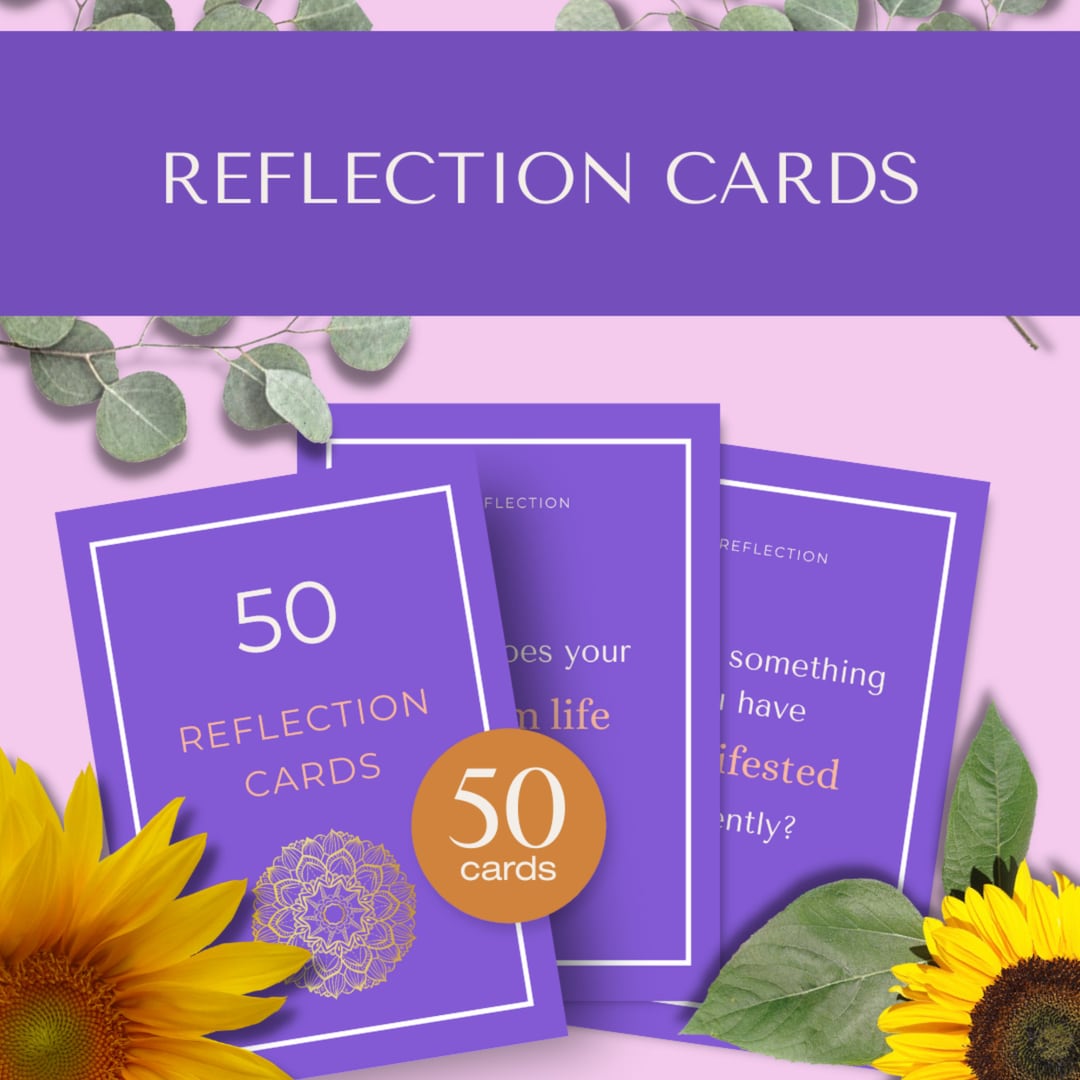 Reflection Cards. Self-reflection Tool to Help You Build Greater ...