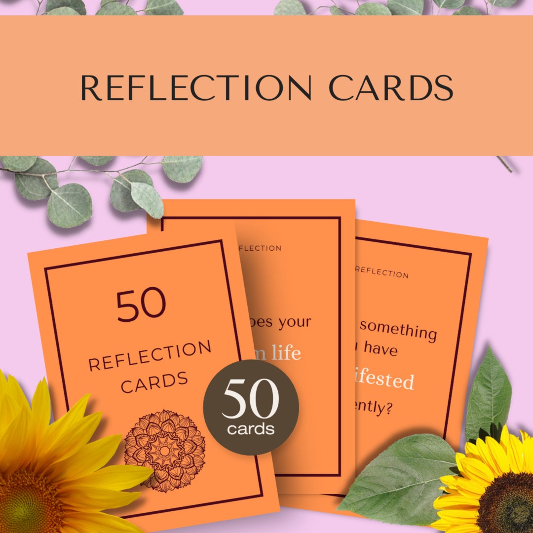 Reflection Cards. Self-reflection Tool to Help You Build Greater ...