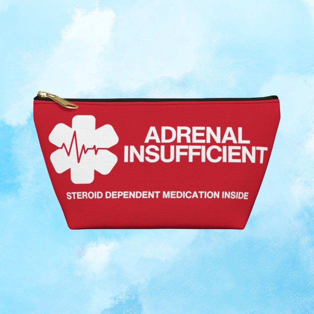 Adrenal Insufficiency Addisons Disease Addison's Emergency Kit Bag ...