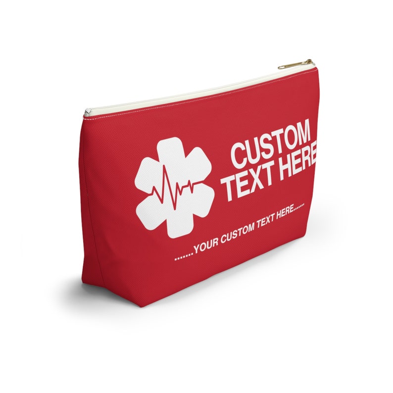 Personalized First Aid Kit Pouch Customized Medical Bag Emergency ...