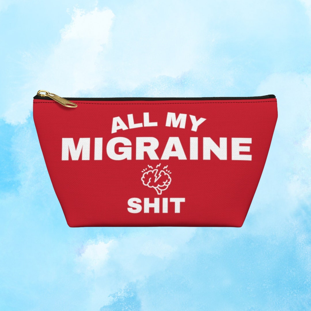 Migraine Medication Bag Headache Relief Pouch for Her Gift for Women ...