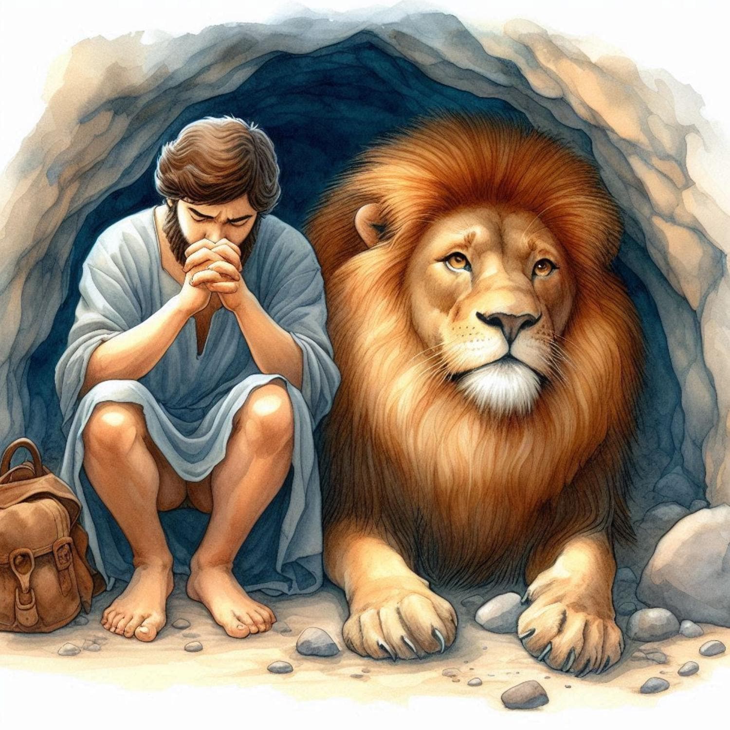 Daniel in the Lion's Den, Bible Story Clipart Bundle | Biblical ...