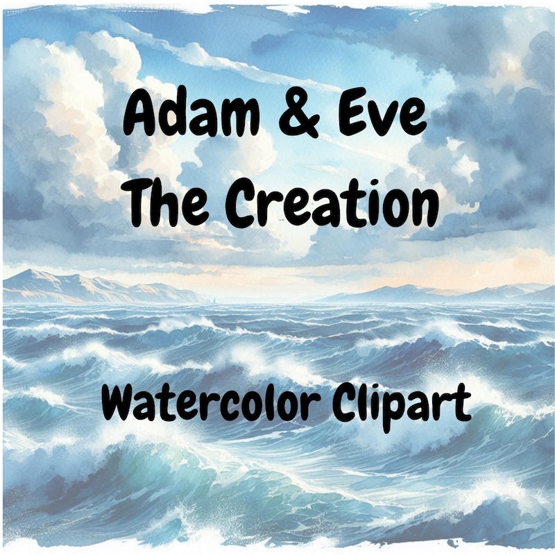 Adam and Eve Clipart - Etsy