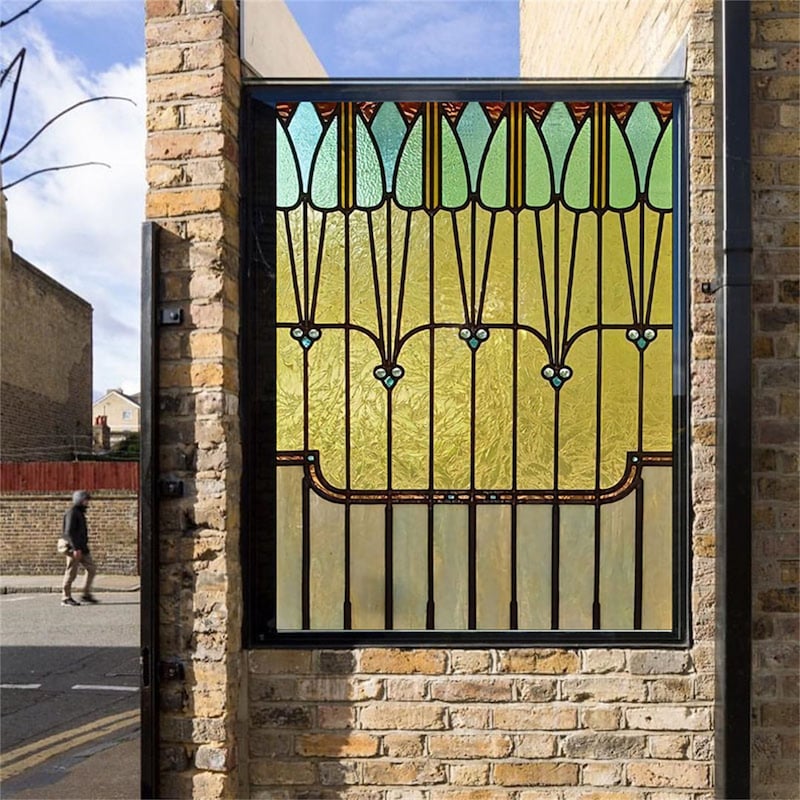 Leaded Glass Window Film - Etsy