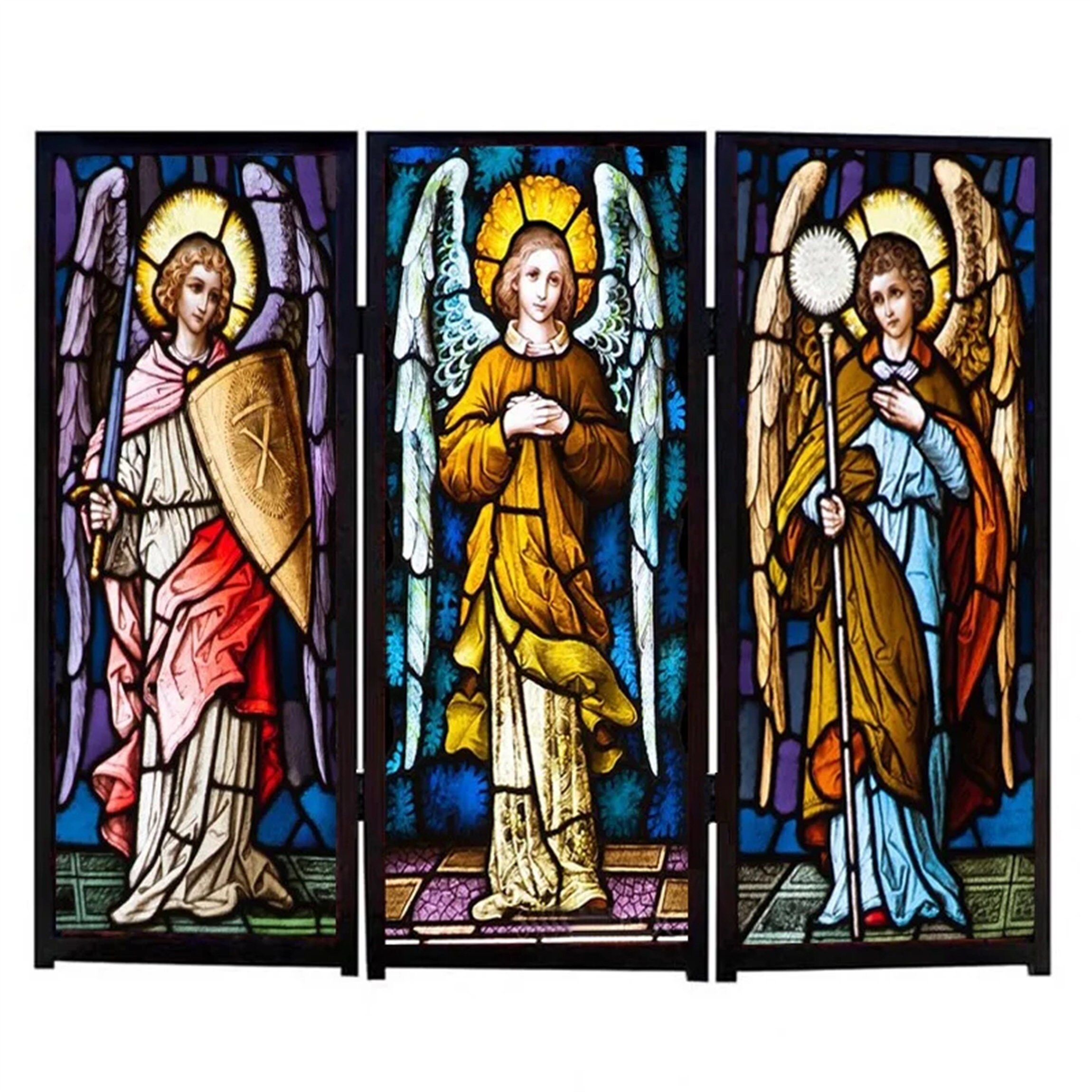 Stained Glass Boy Angel