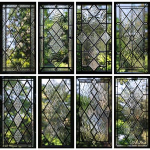 Custom Frosted Glass Window Film - Classic Diamond Pattern, Privacy ...