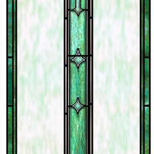 Custom Gothic Cross Stained Glass Window Film Arched Religious Privacy ...