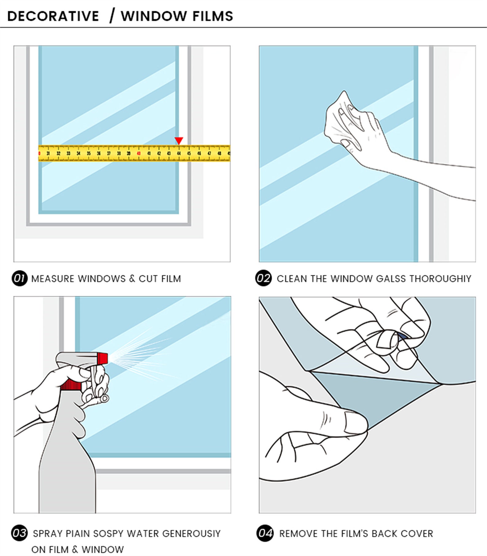 Stained Glass Vinyl Window Stickers Luxury Frosted Surface - Etsy