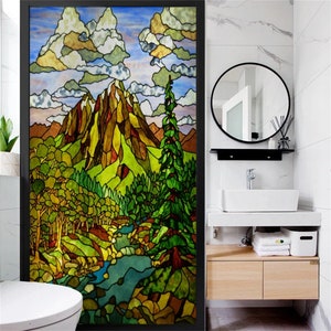 Customized Glass Films - Stained Glass Stickers With Static Cling ...