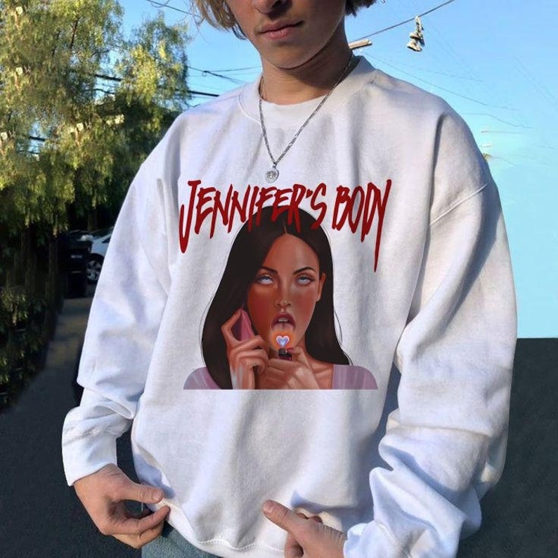 Jennifers Body Classic T-shirt Jennifer's Body Shirt Scary Movie Print ...
