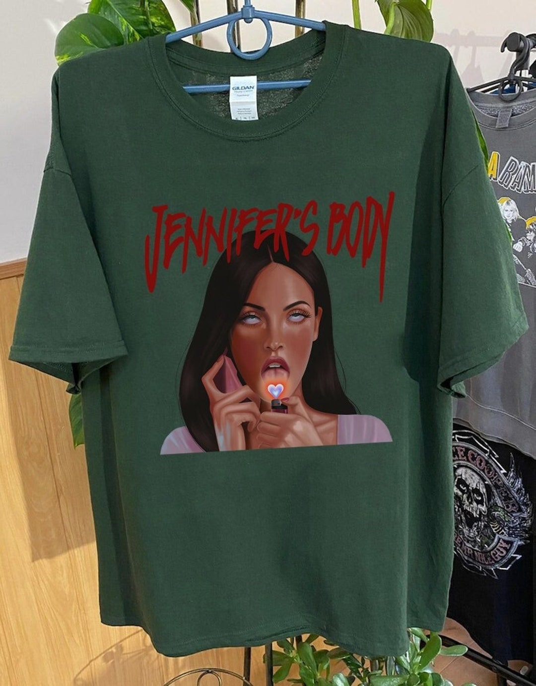 Jennifers Body Classic T-shirt Jennifer's Body Shirt Scary Movie Print ...
