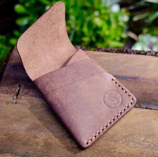 Charlie Flip Wallet | Minimalist Tuck Wallet | Card Wallet - Etsy