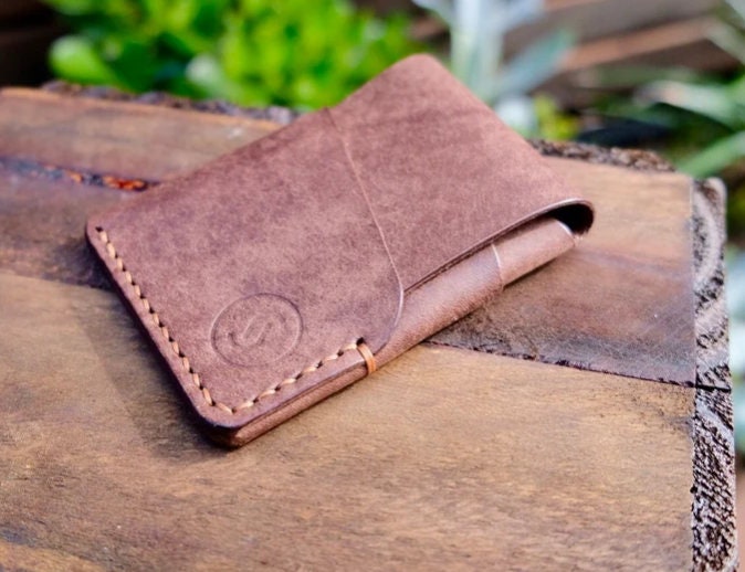 Charlie Flip Wallet | Minimalist Tuck Wallet | Card Wallet - Etsy