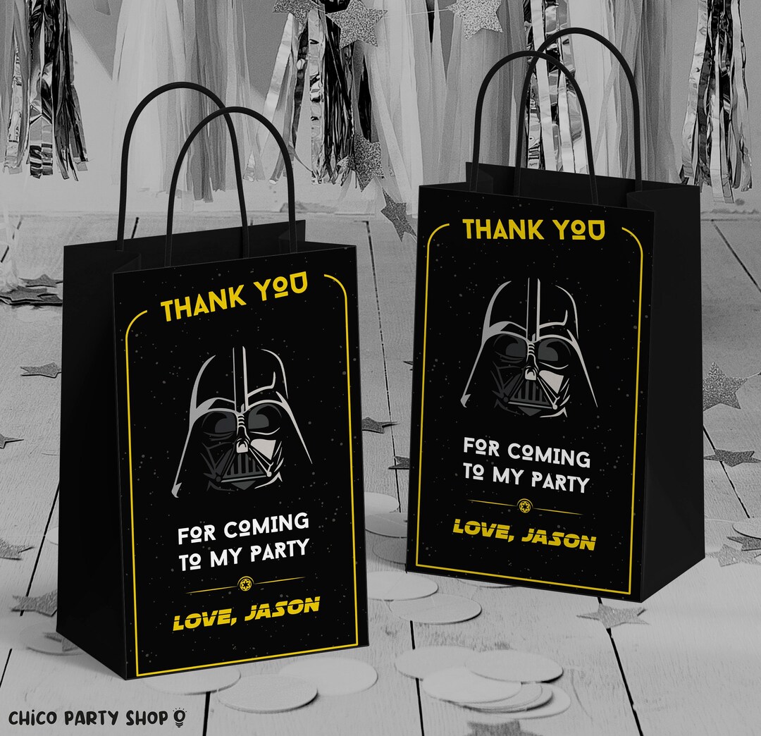 Kids Treat Bag Label Birthday Labels Printable Templates Paper Bag ...