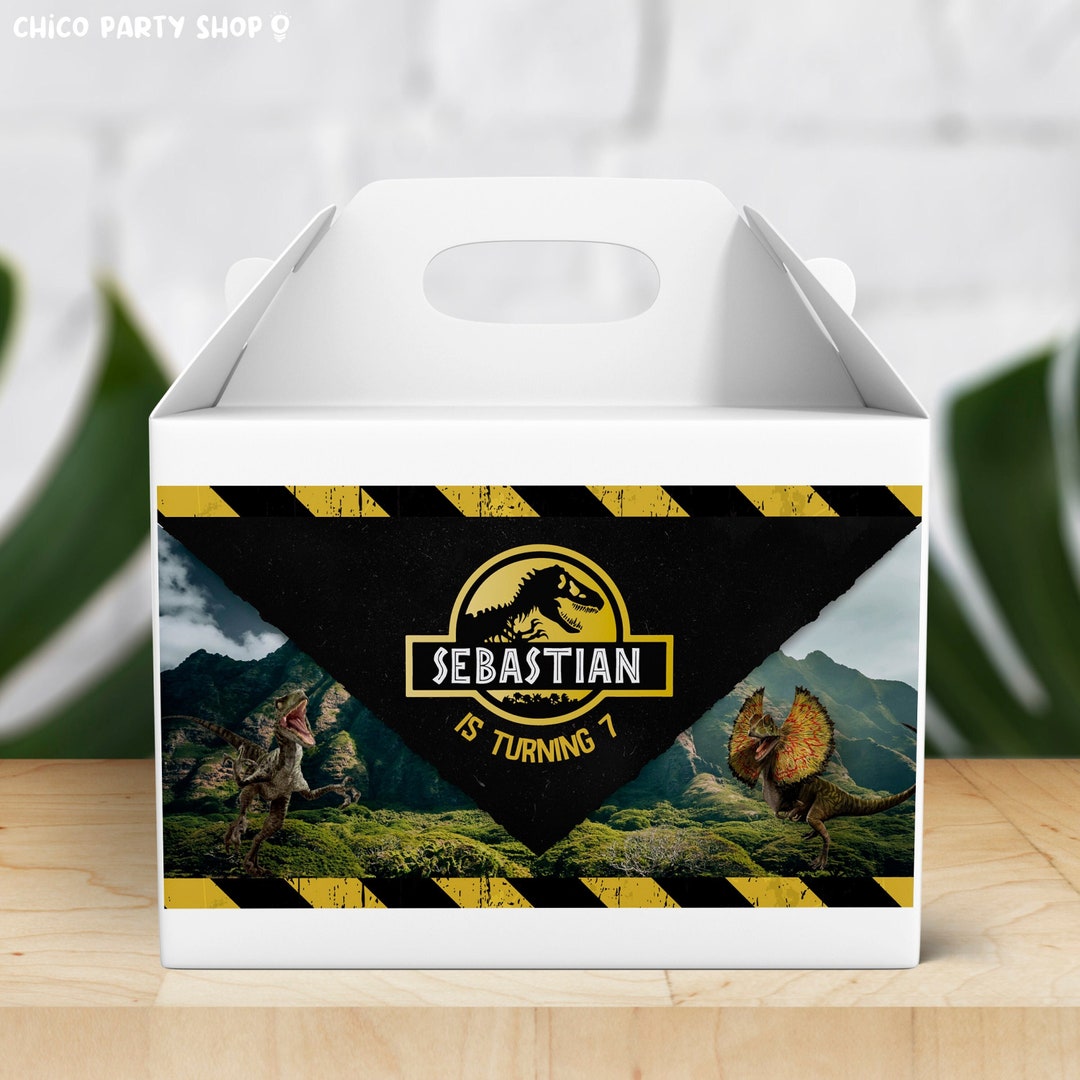 Kids Gable Box Labels Birthday Gift Box Labels Printable Templates Kids ...