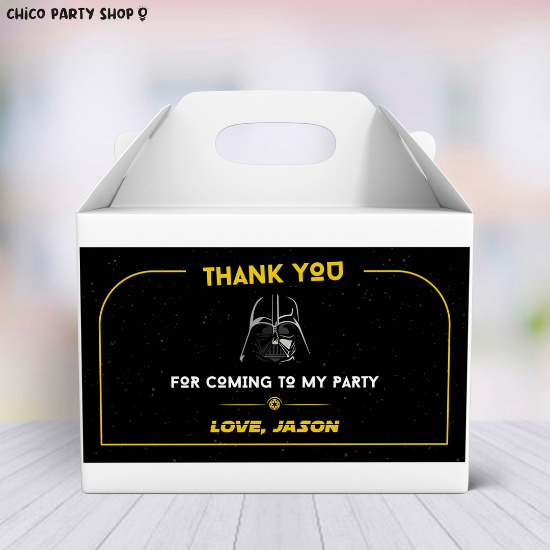 Kids Gable Box Labels Birthday Gift Box Labels Printable Templates Kids ...