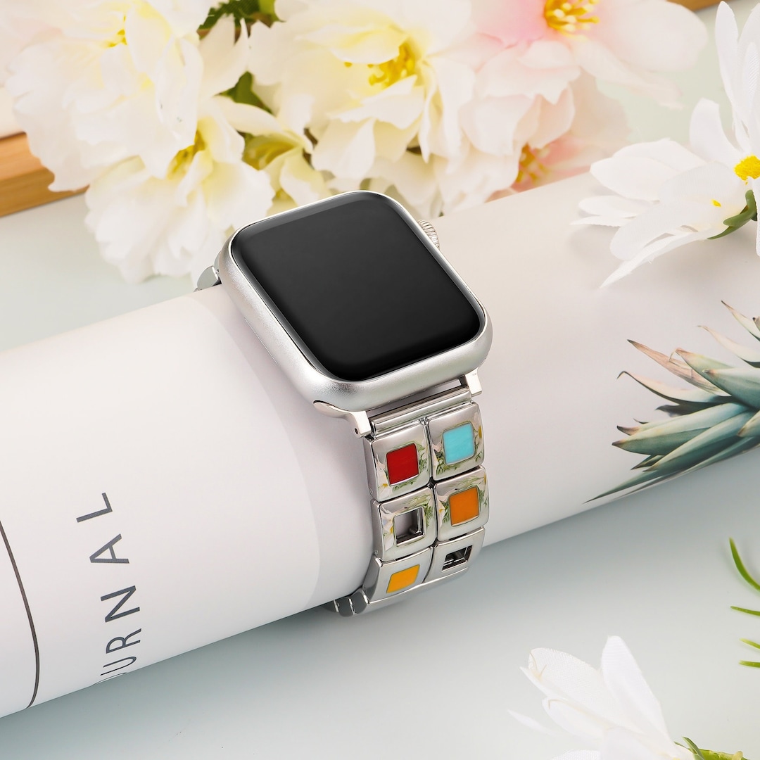 Metal Apple Watch Band, Bracelet Watch Strap, Fancy Strap for Women ...