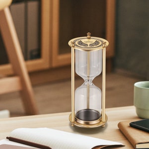 Personalized Hourglass Timer for Human Ashes, Customization Memorial ...