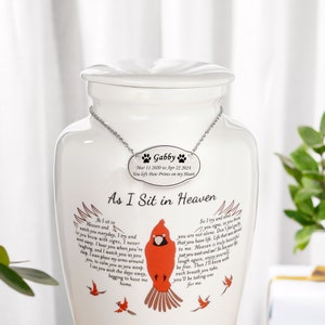 Personalized Urn Name Plate, Photo Urn Engraved Plaque, Custom Memorial ...