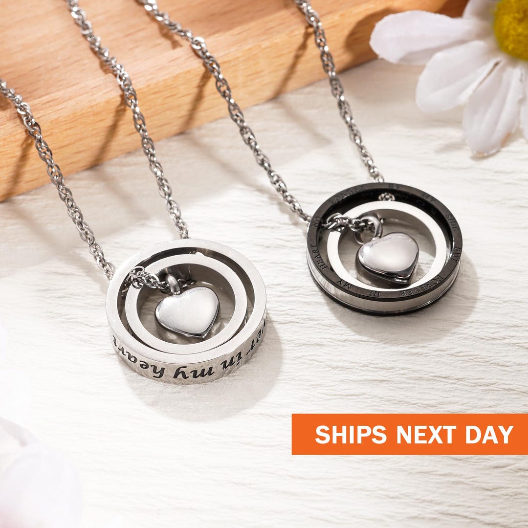 Customized Locket Cremated Ashes Necklace, Personalized Cremation ...