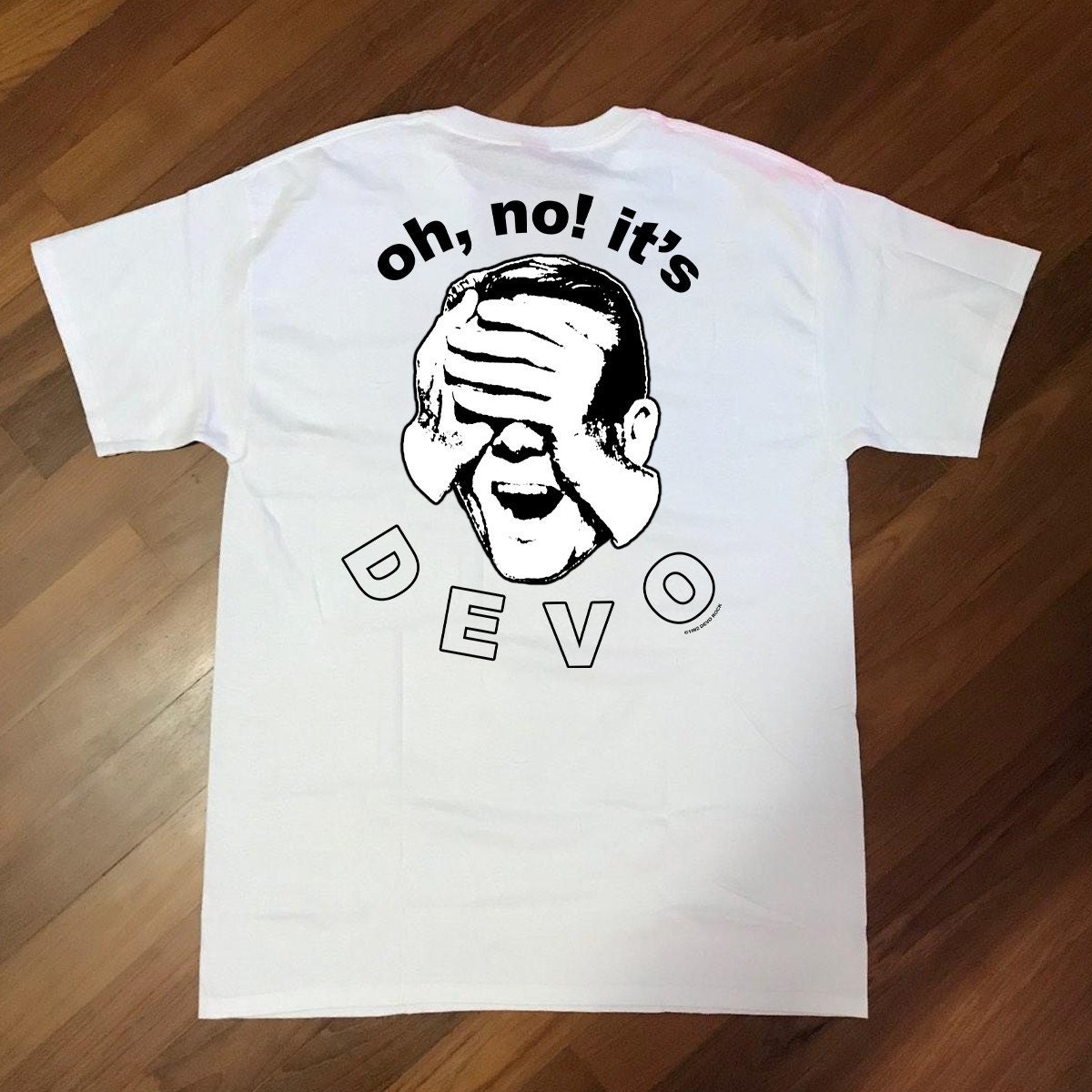 1982 DEVO Oh No Its Devo Album Promo T-Shirt, Devo N€W Wave Band T-Shirt sold by Thien | SKU ...