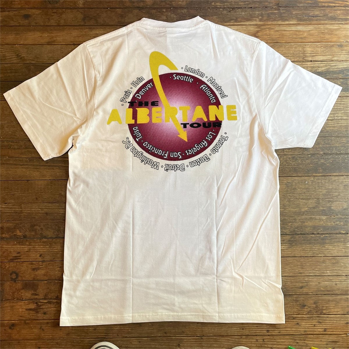 HANSON 1998 The Albertane Tour Debut Concert T-Shirt