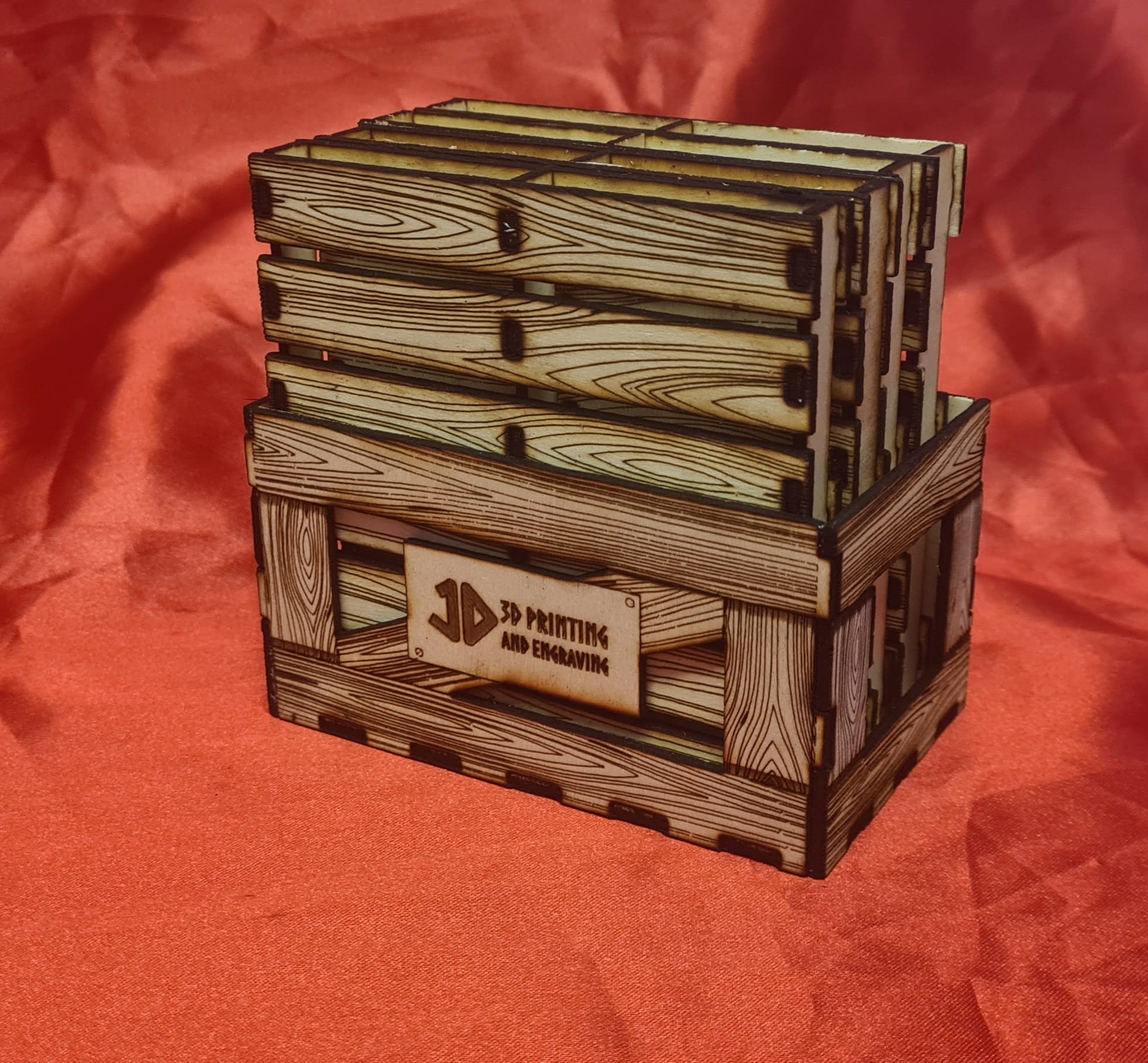 Pallet Drink Coaster SVG, AI, DXF, LBRN2 File Perfect for Lightburn ...