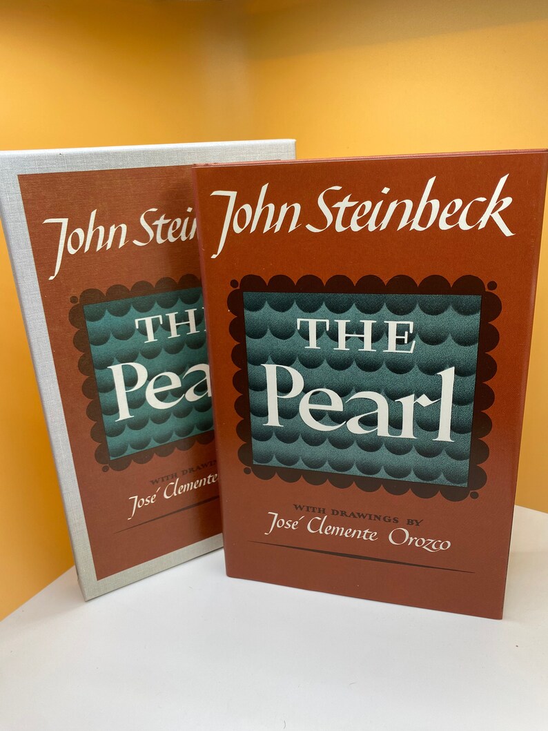 1947 the Pearl by John Steinbeck 1973 First Edition Library FACSIMILE ...