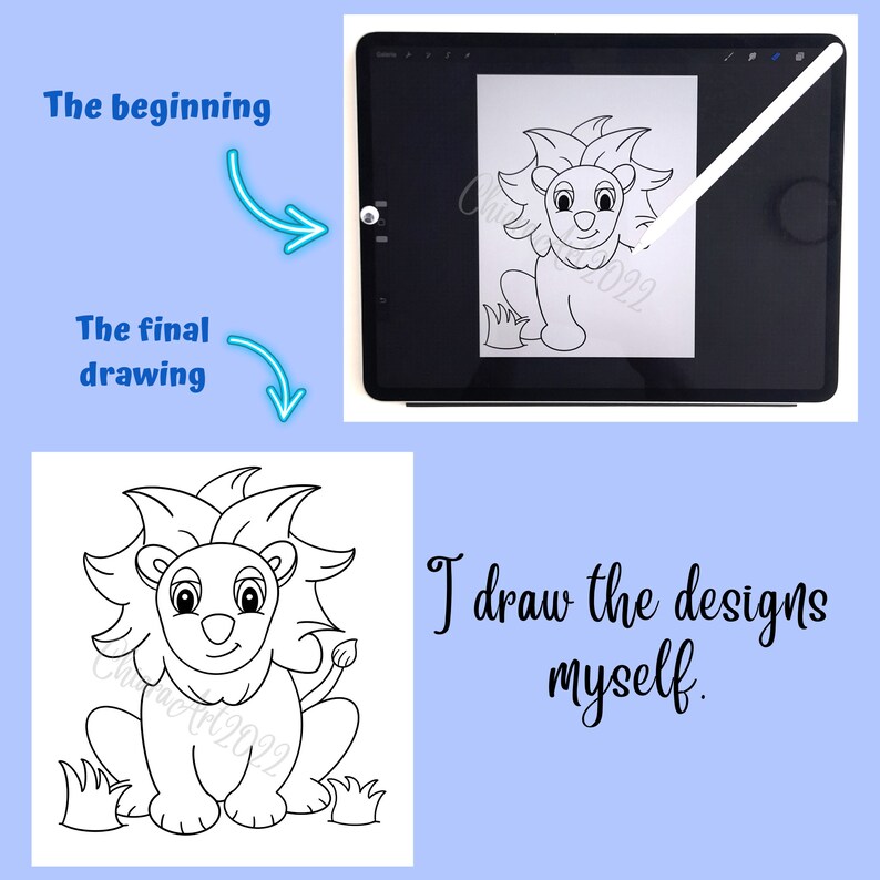 Lion Paper Crown for Kids Printable Lion Birthday Decoration - Etsy