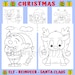 Christmas Coloring Pages for Toddlers Preschool, Christmas Reindeer ...