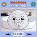 Groundhog Paper Crown Printable, Groundhog Day Hat Craft, Groundhog ...
