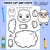 Chick Cut and Paste Printable, Build a Chick in Its Eggshell Preschool ...