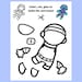 Rocket Printable Craft, Space Themed Activity, Printable Space Craft ...