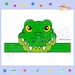 Crocodile Paper Crowns Printable, Alligator Headband, Crocodile Paper ...