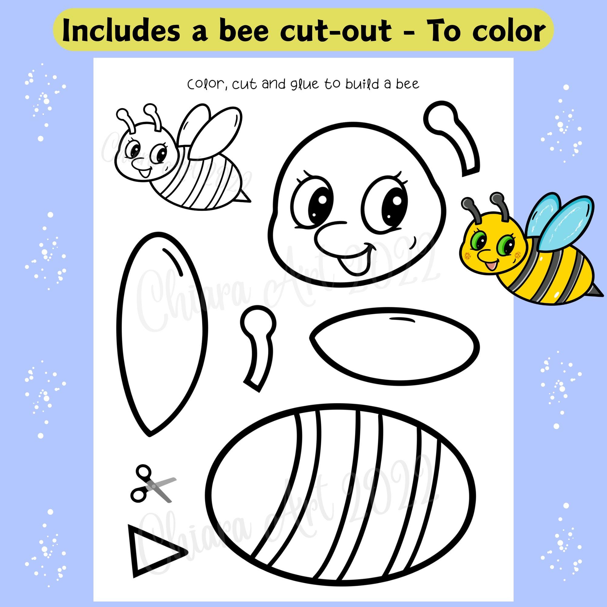 Sheep Cut and Paste Printable, Build a Sheep Coloring Preschool, Easter ...