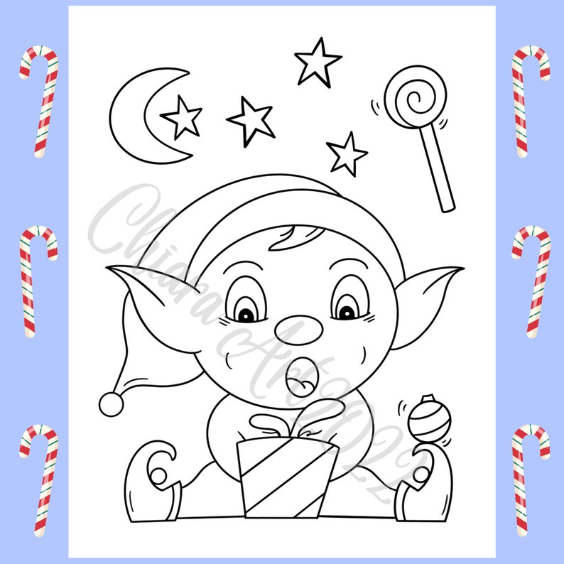 Christmas Coloring Pages for Toddlers Preschool, Christmas Reindeer ...