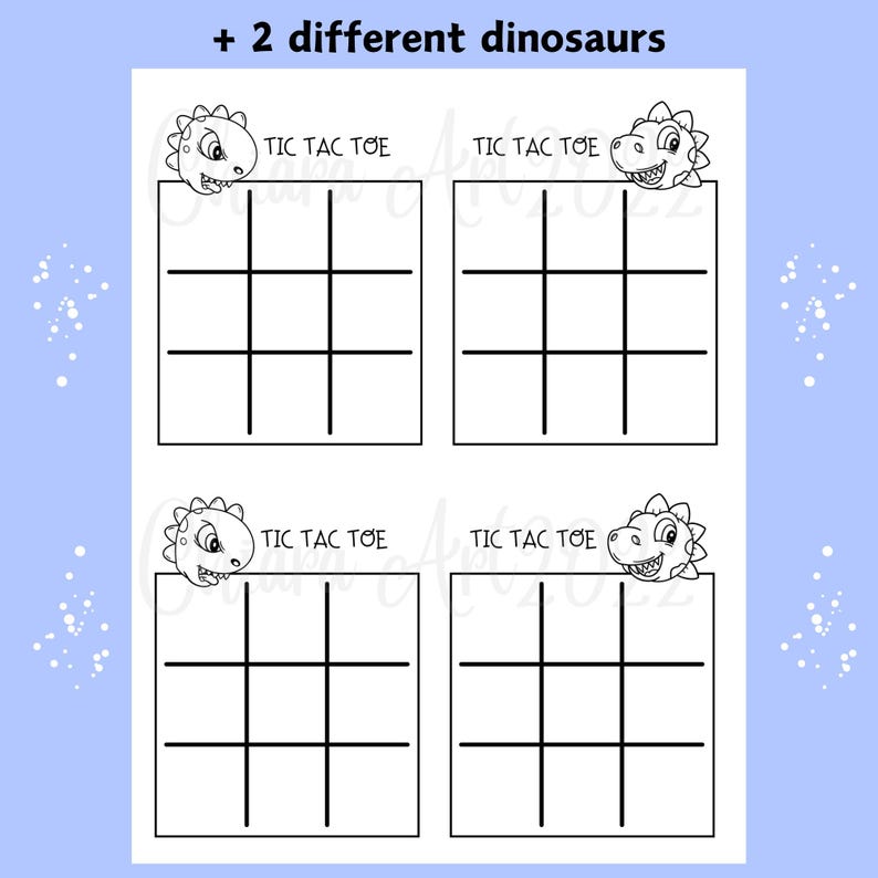 Tic Tac Toe Game Printable, Farm Animal Tic Tac Toe Preschool & Up ...