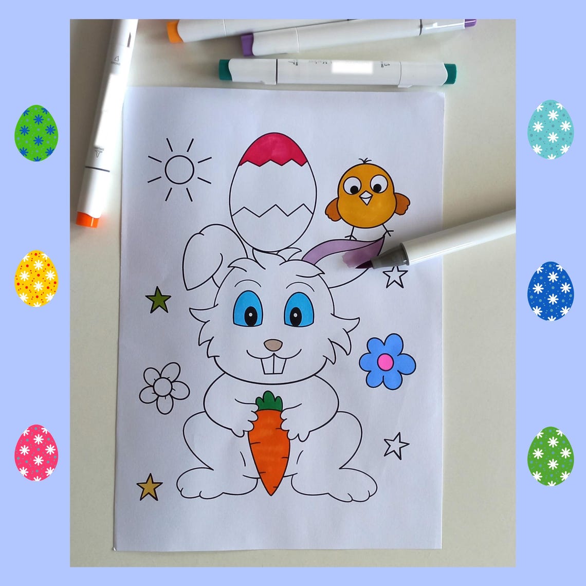 Bunny Cut and Paste Preschool, Build an Easy Rabbit Printable, Easter ...
