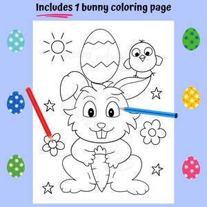Bunny Cut and Paste Preschool, Build an Easy Rabbit Printable, Easter ...
