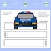 Police Car Paper Crown for Kids, Police Party Printable, Police Themed ...