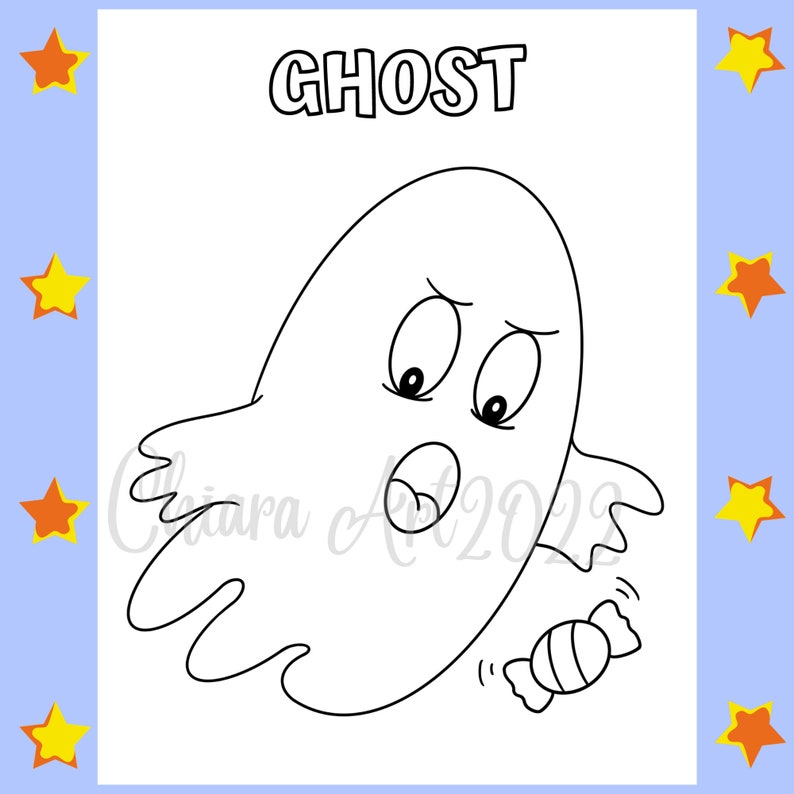 Halloween Coloring Pages for Toddlers and up Printable, Halloween ...