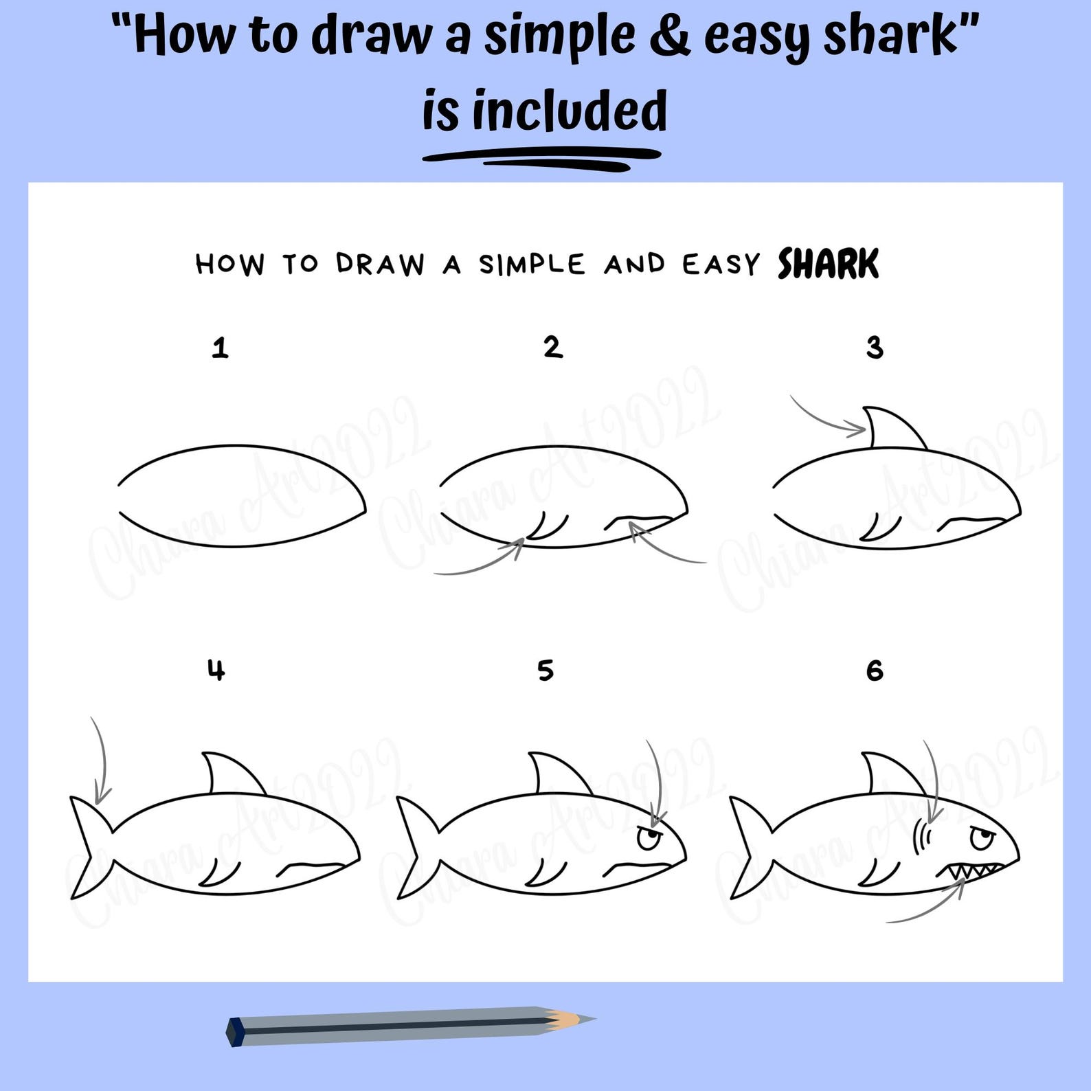 Shark Coloring Pages for Kids Printable, Shark Birthday Party Preschool ...