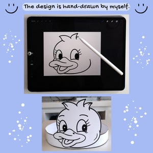 Duck Paper Crown Printable, Happy Duck Headband, Farm Animal Paper ...