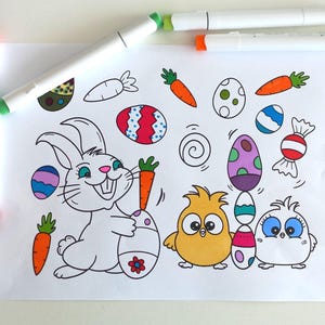 How to Draw a Bunny Easy for Kids, Drawing Easter Step by Step, How to ...