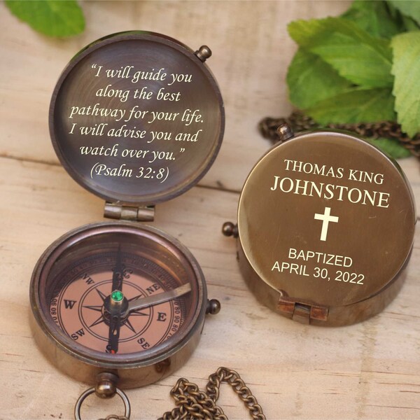 Personalized Compass - Etsy
