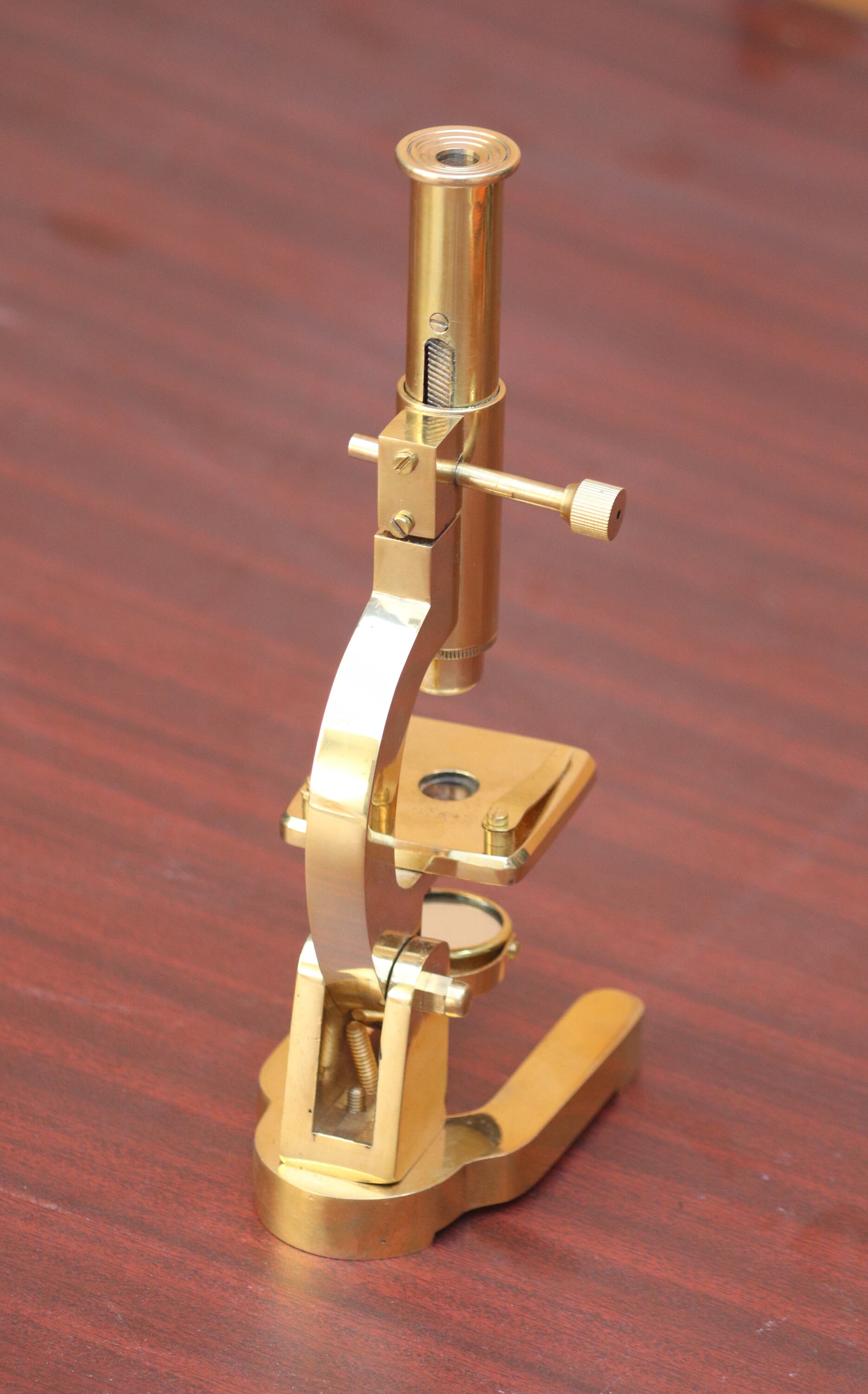 Brass Microscope Student Microscope, Science Gift, Home Decor, Gift for ...