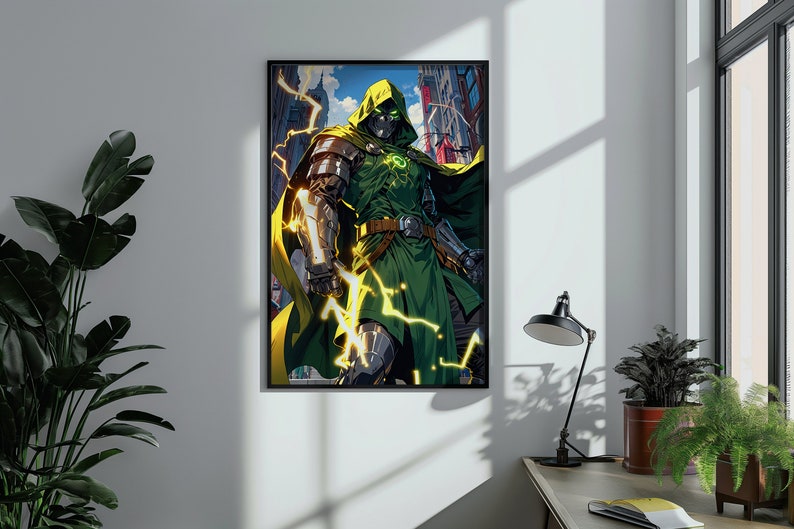 Dr DOOM Marvel Png, Doctor Doom Poster, Avengers Png, Doctor Doom Png ...