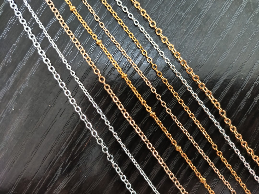 1M- All Kinds of Exquisite Chains-suitable for Making Necklaces ...
