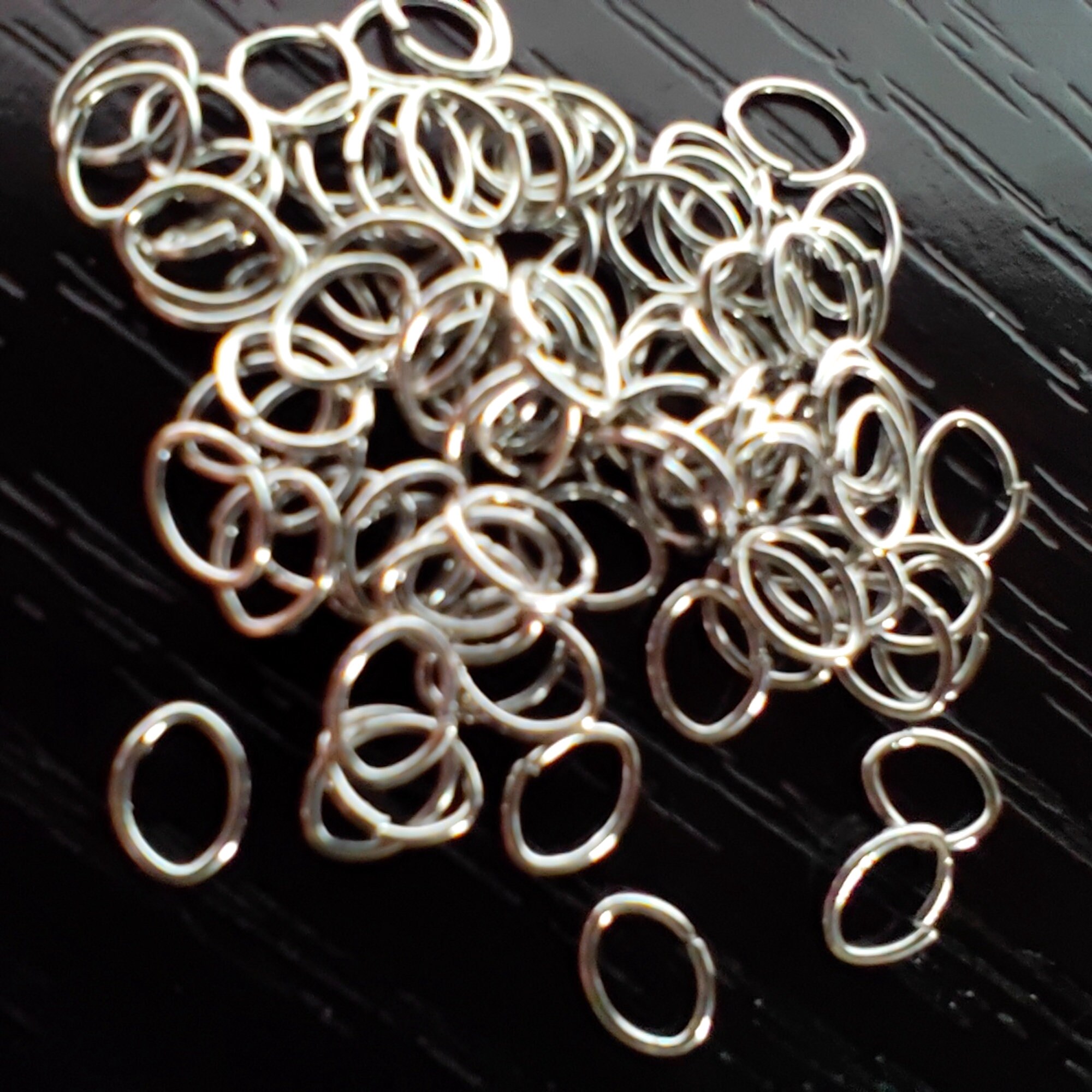 100pcs+ Jump Rings -oval Round Closed Jump Ring 18 & 20 Gauge - 14k ...