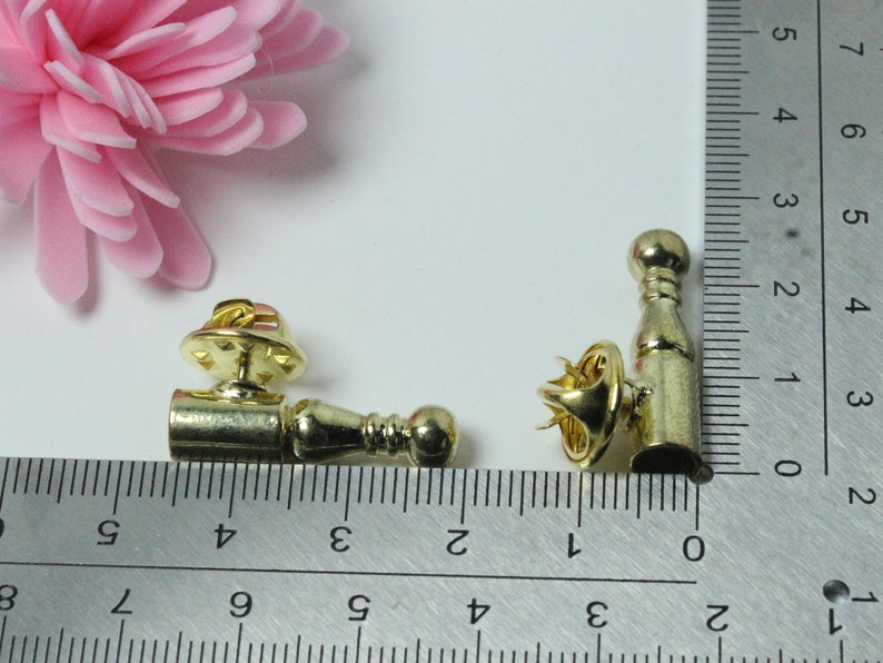 10+ Brooch Point Pin Cap Set Base - Base Bracket - Feather Brooch ...